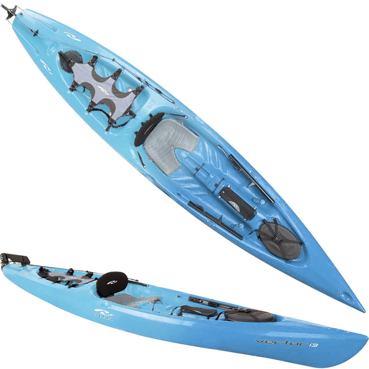 Necky Vector 13 Kayak with Rudder - Paddle
