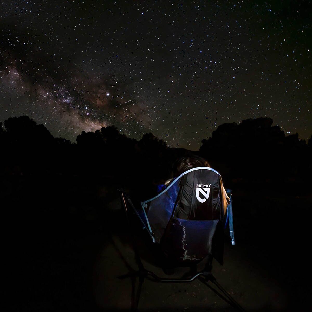 NEMO Equipment Inc. Stargaze Luxury Recliner Camp Chair - Hike & Camp