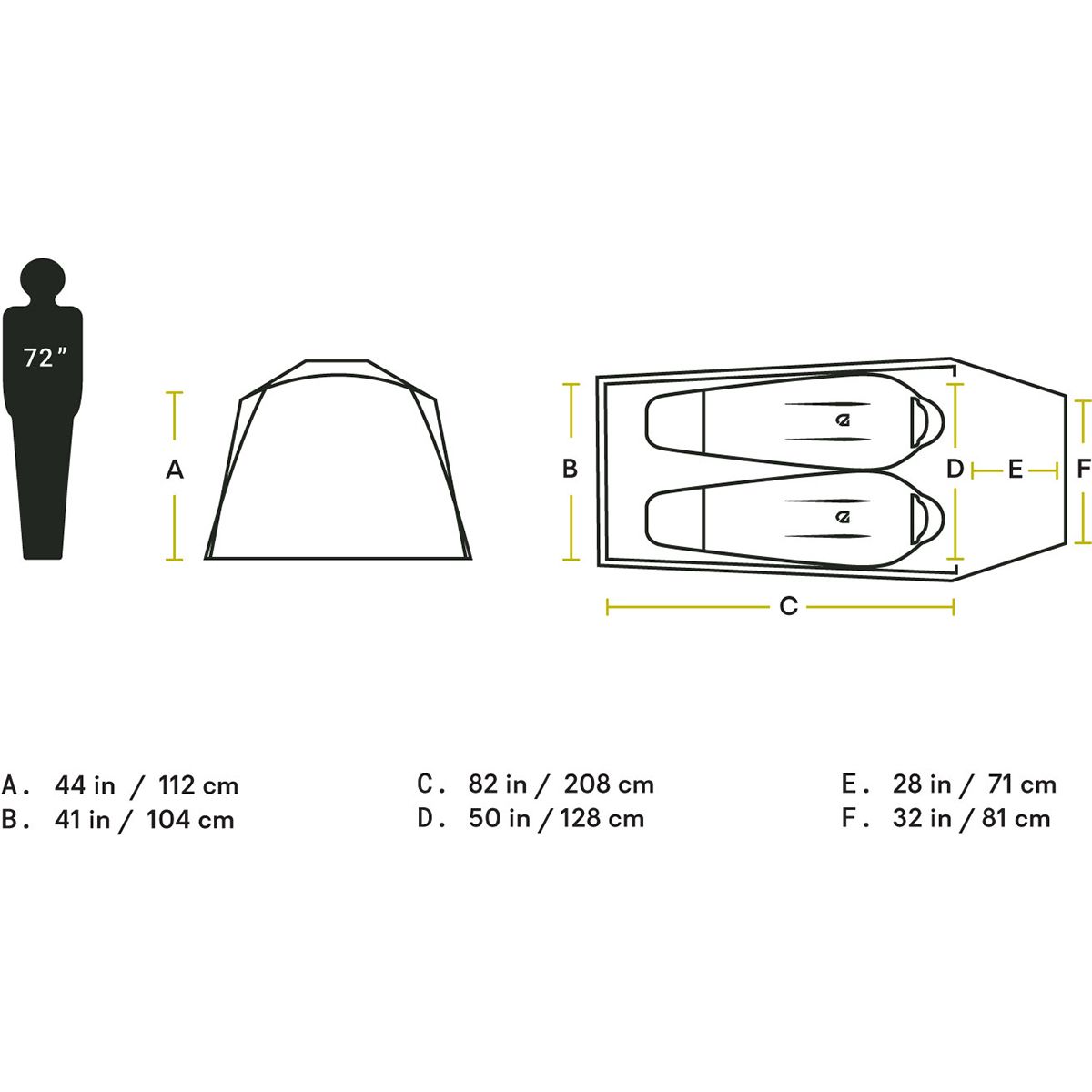 NEMO Equipment Inc. Kunai 2P Tent: 2-Person 4-Season - Hike & Camp