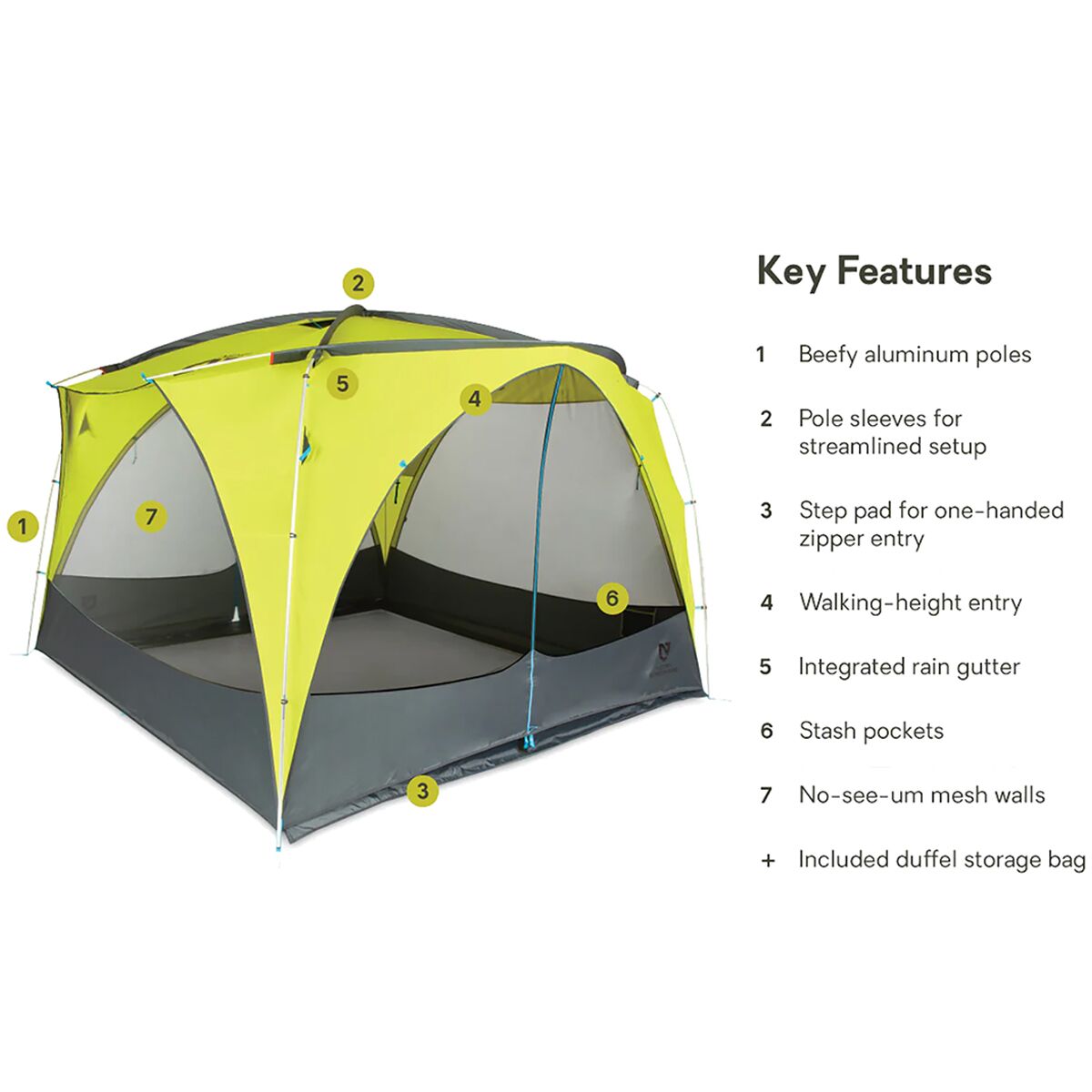 NEMO Equipment Inc. Victory Screenhouse - Hike & Camp