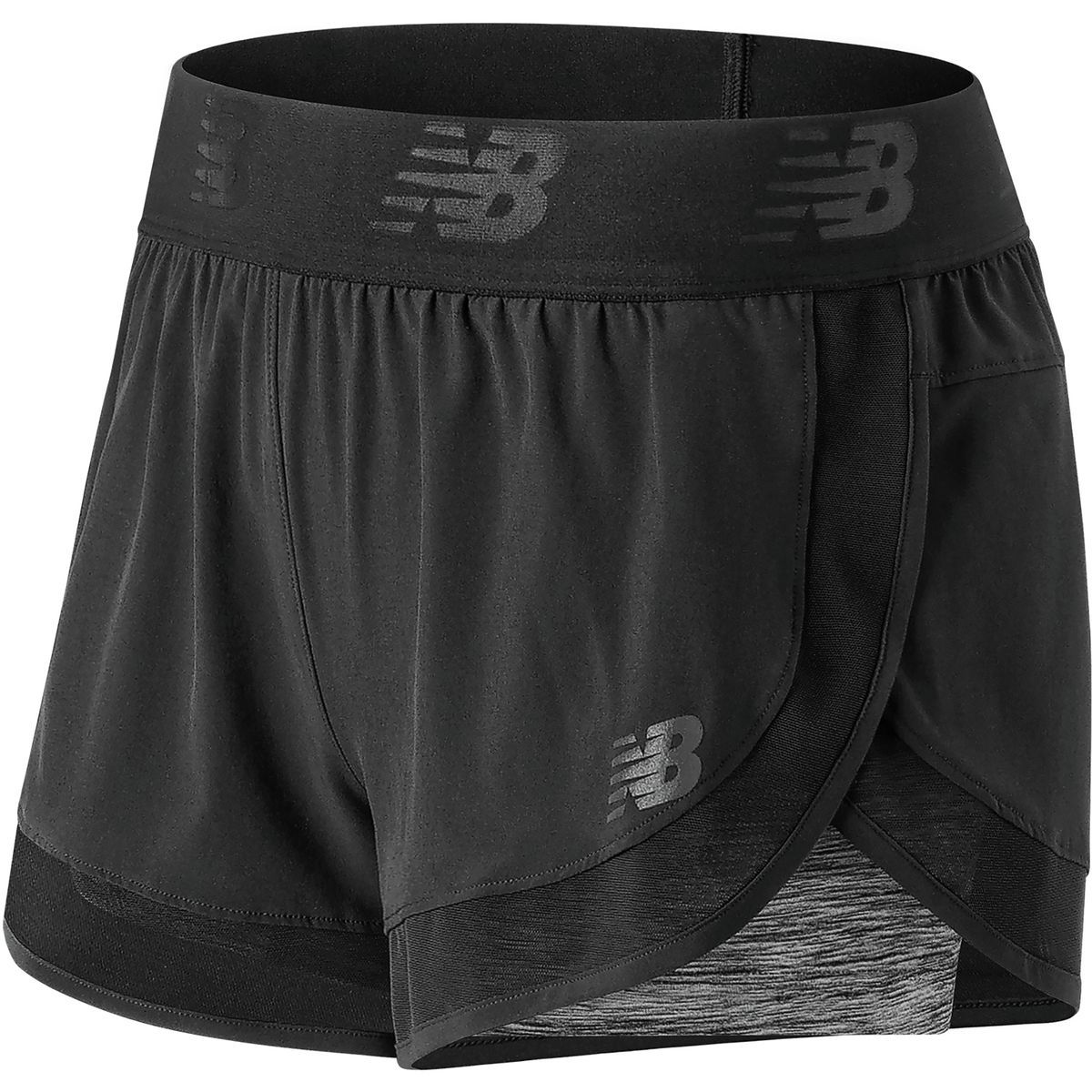 New Balance Mixed Media 2-in-1 Short - Women's - Clothing