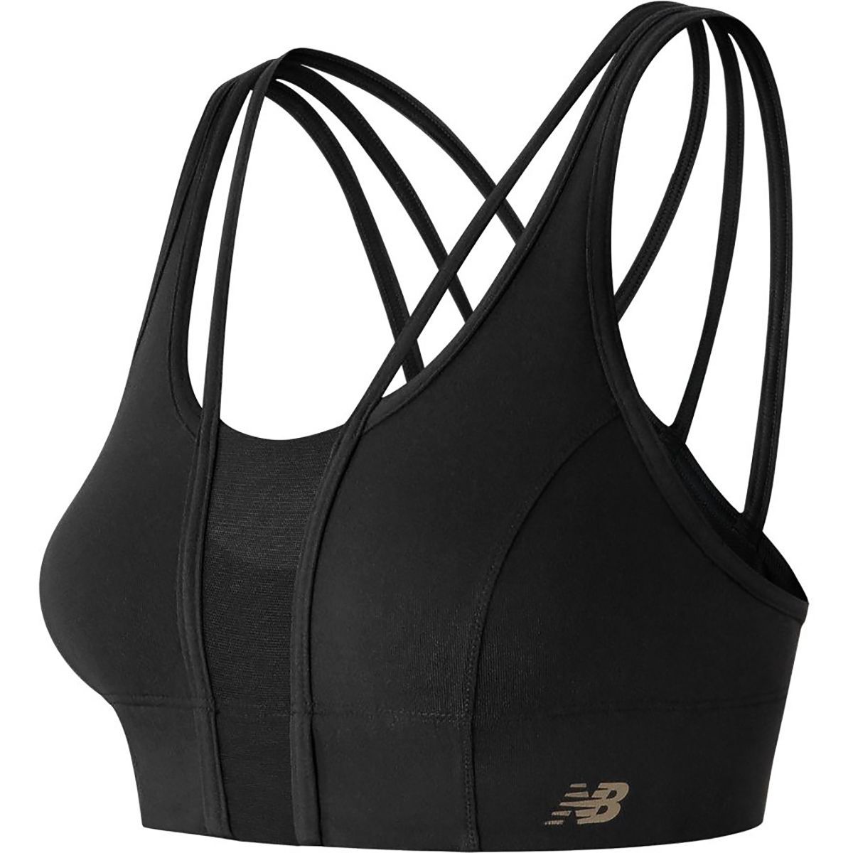 New Balance Evolve Crop Top Bra - Women's - Clothing
