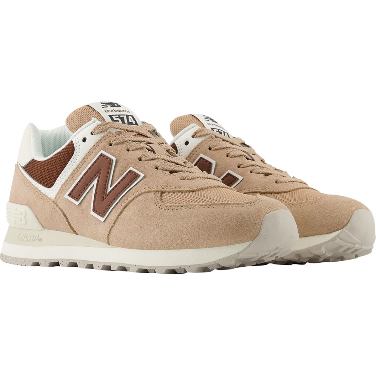 New Balance 574 Suede/Textile Shoe - Women's - Footwear
