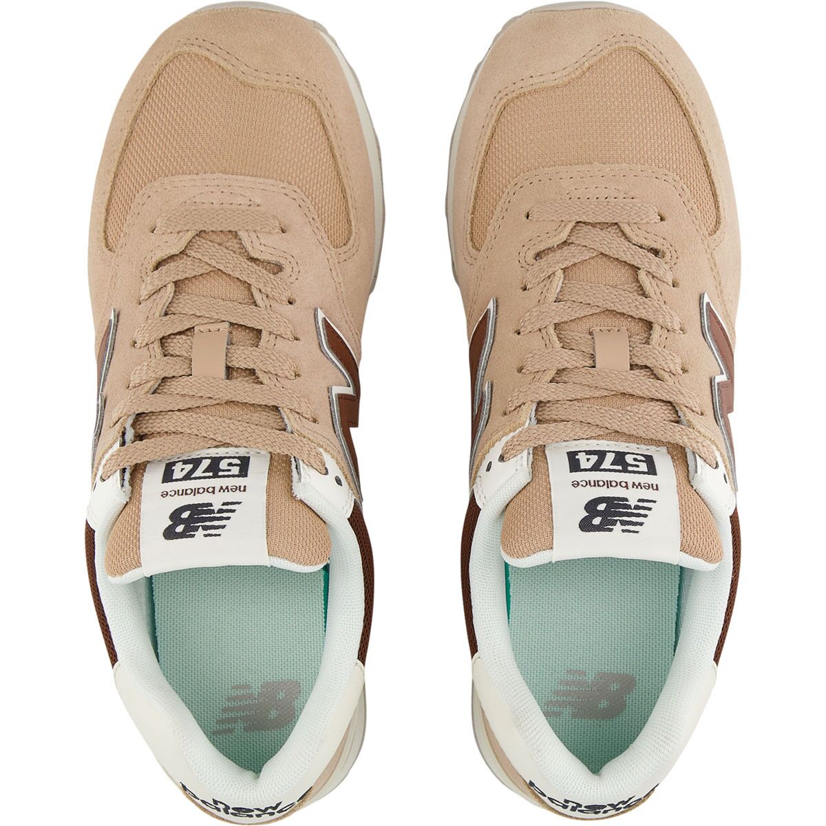New Balance 574 Suede/Textile Shoe - Women's - Footwear