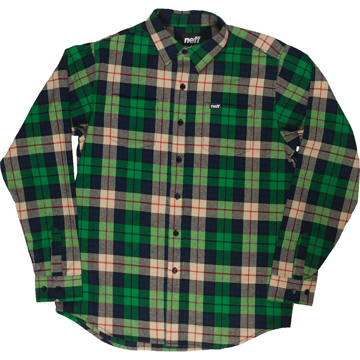 Neff Scott Flannel Shirt - Long-Sleeve - Men's - Clothing