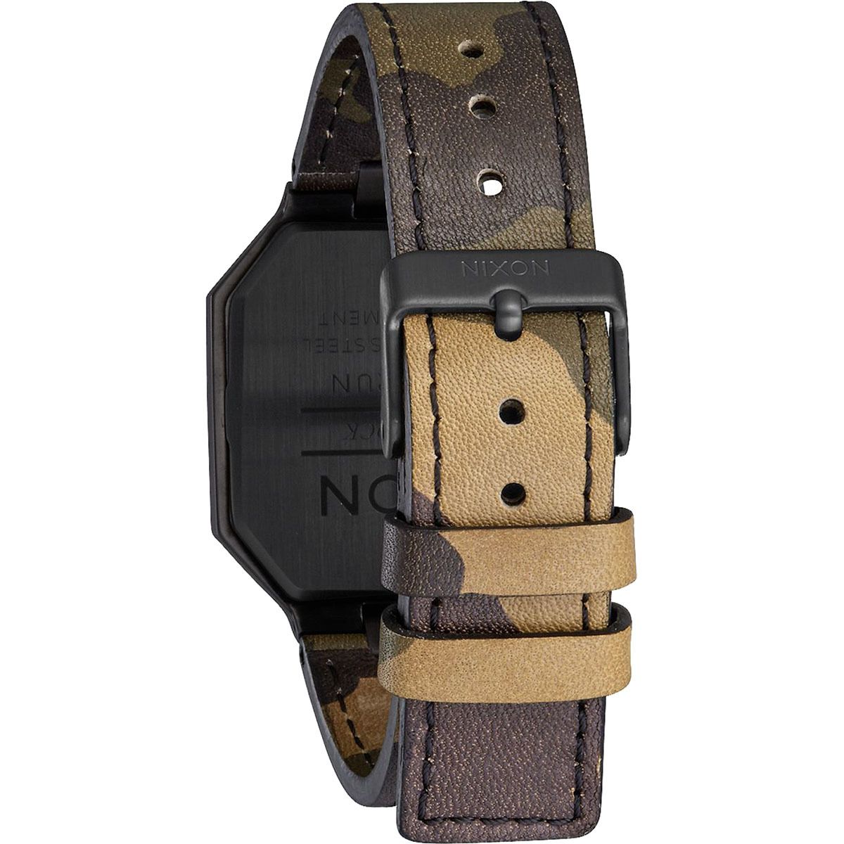 Nixon Re-Run Leather Watch - Accessories
