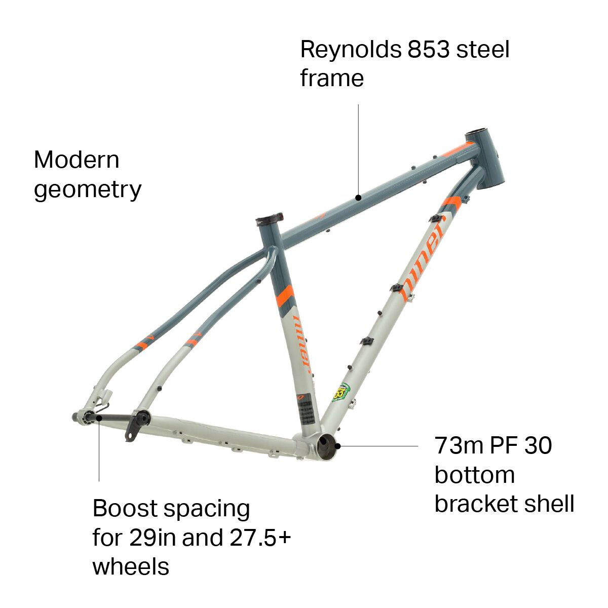 Niner SIR 9 Mountain Bike Frame - Bike