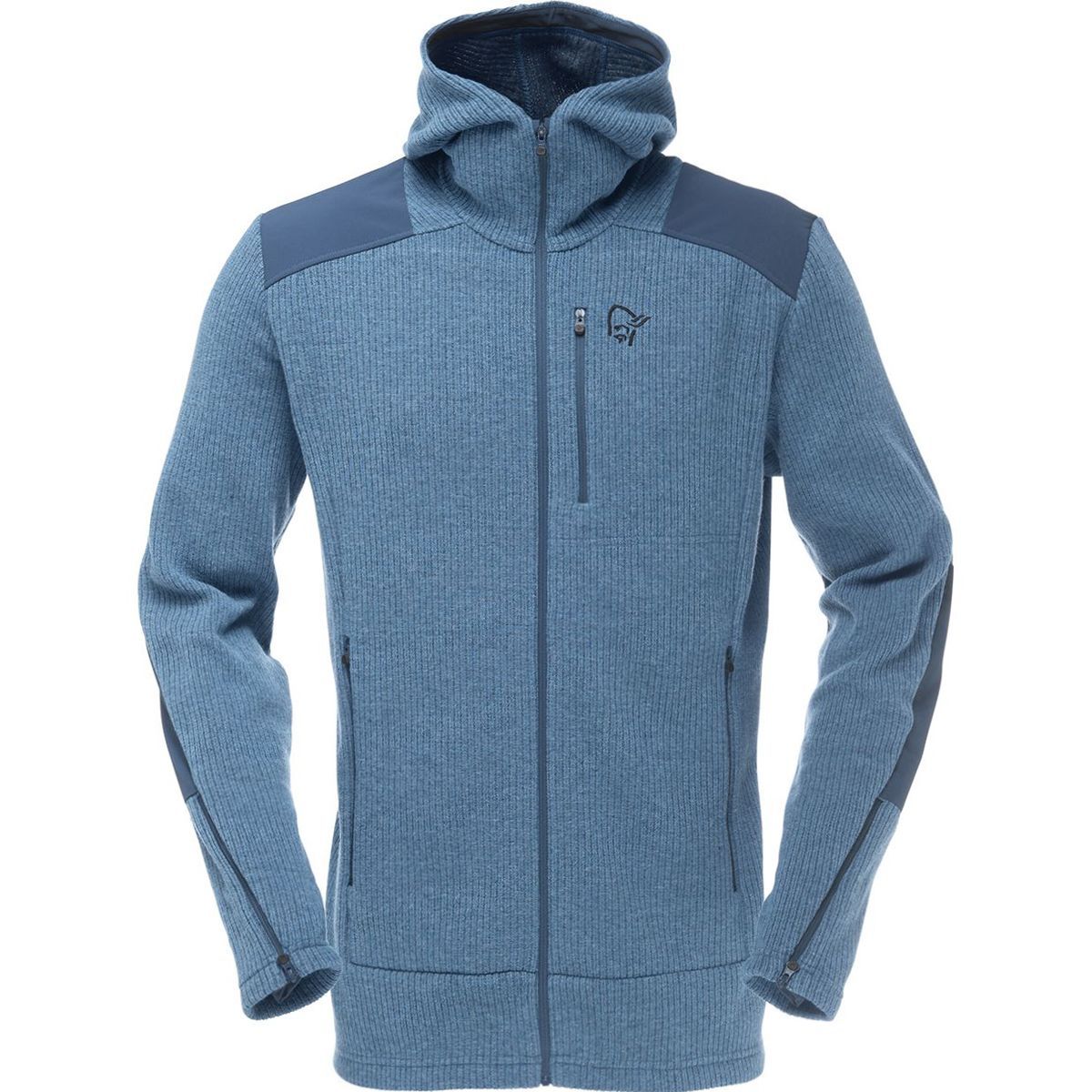 Norrona Tamok Warm/Wool2 Hooded Fleece Jacket - Men's - Clothing