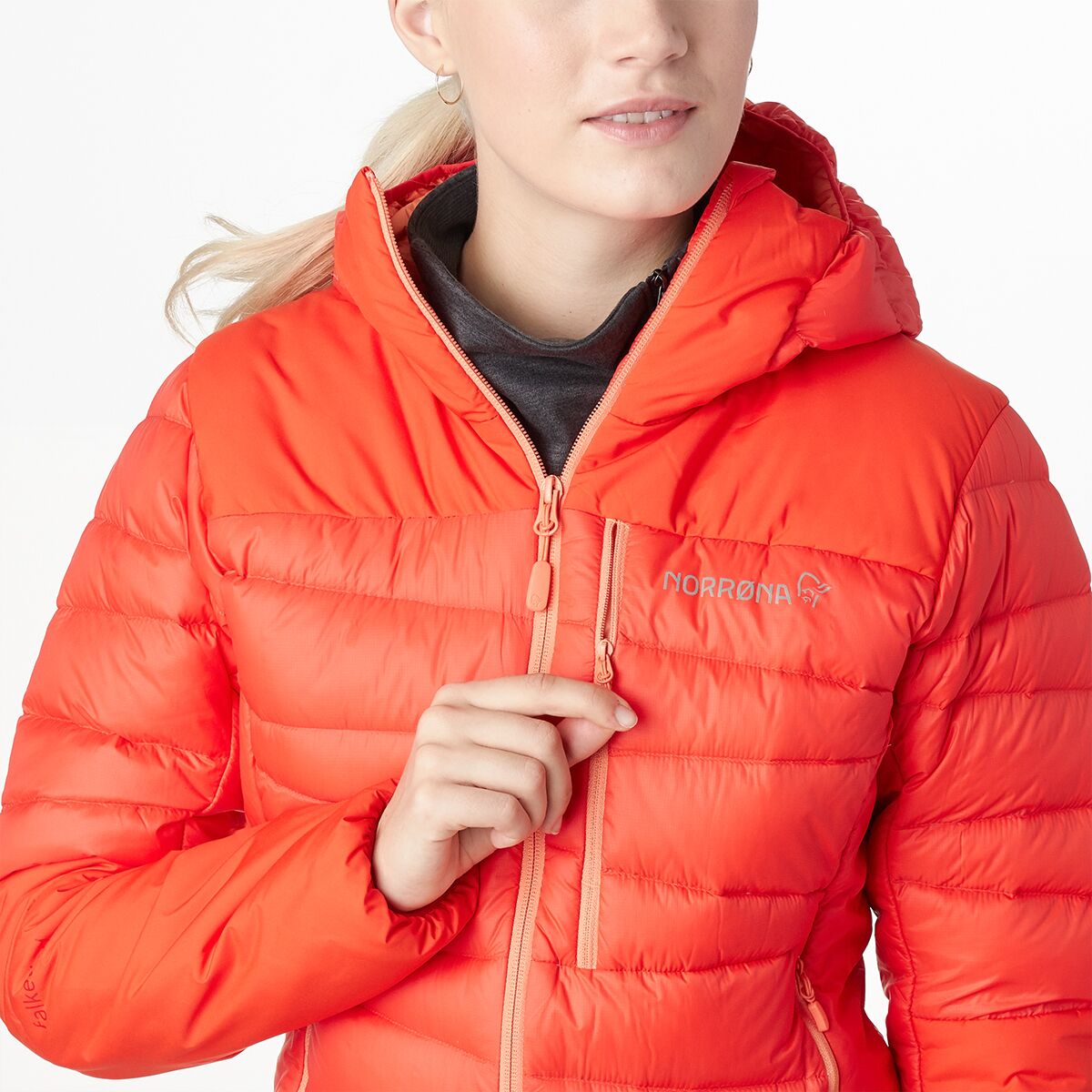 Norrona Falketind Hooded 750 Down Jacket - Women's | Backcountry.com