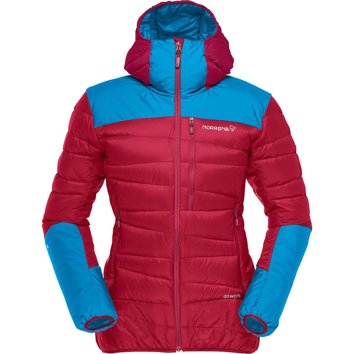 Norrona Falketind Hooded 750 Down Jacket - Women's | Backcountry.com