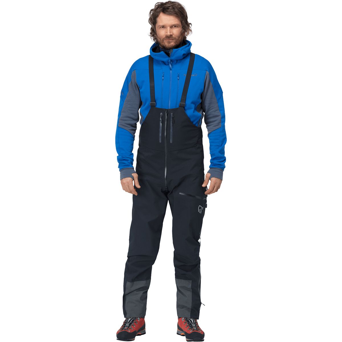 Norrona Trollveggen GORE-TEX Pro Bib Pant - Men's - Clothing Norrona Trollveggen GORE-TEX Pro Bib Pant - Men's - Clothing