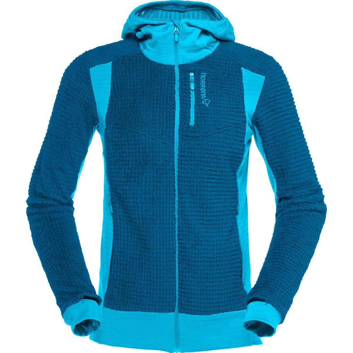 Norrona Falketind Alpha120 Zip Hooded Jacket - Women's - Clothing