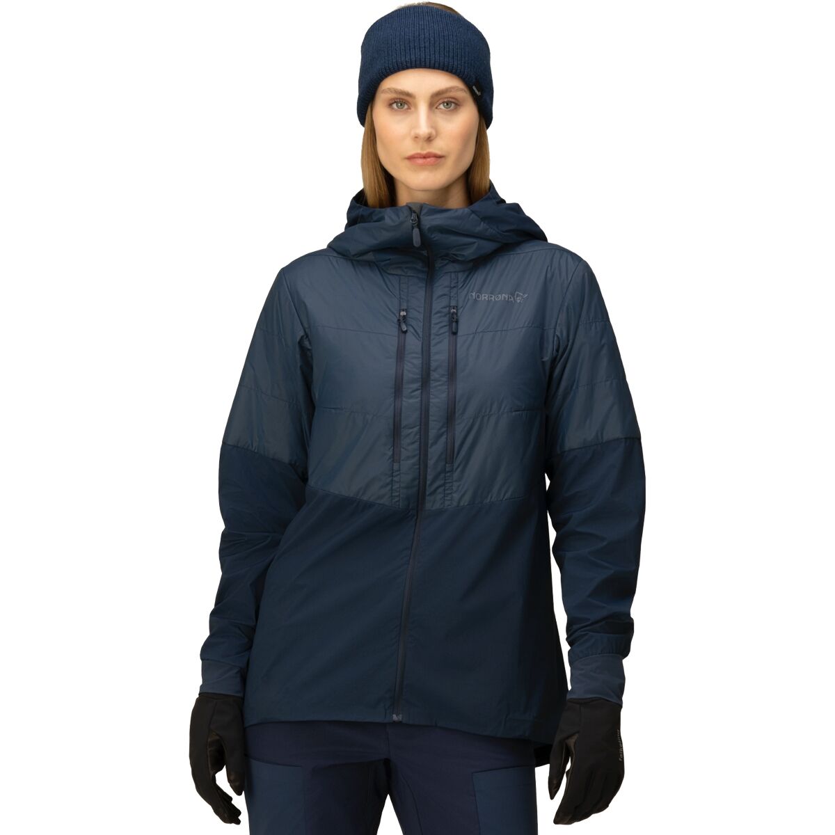Norrona Lyngen Aero80 Insulated Zip Hooded Jacket - Women's - Clothing