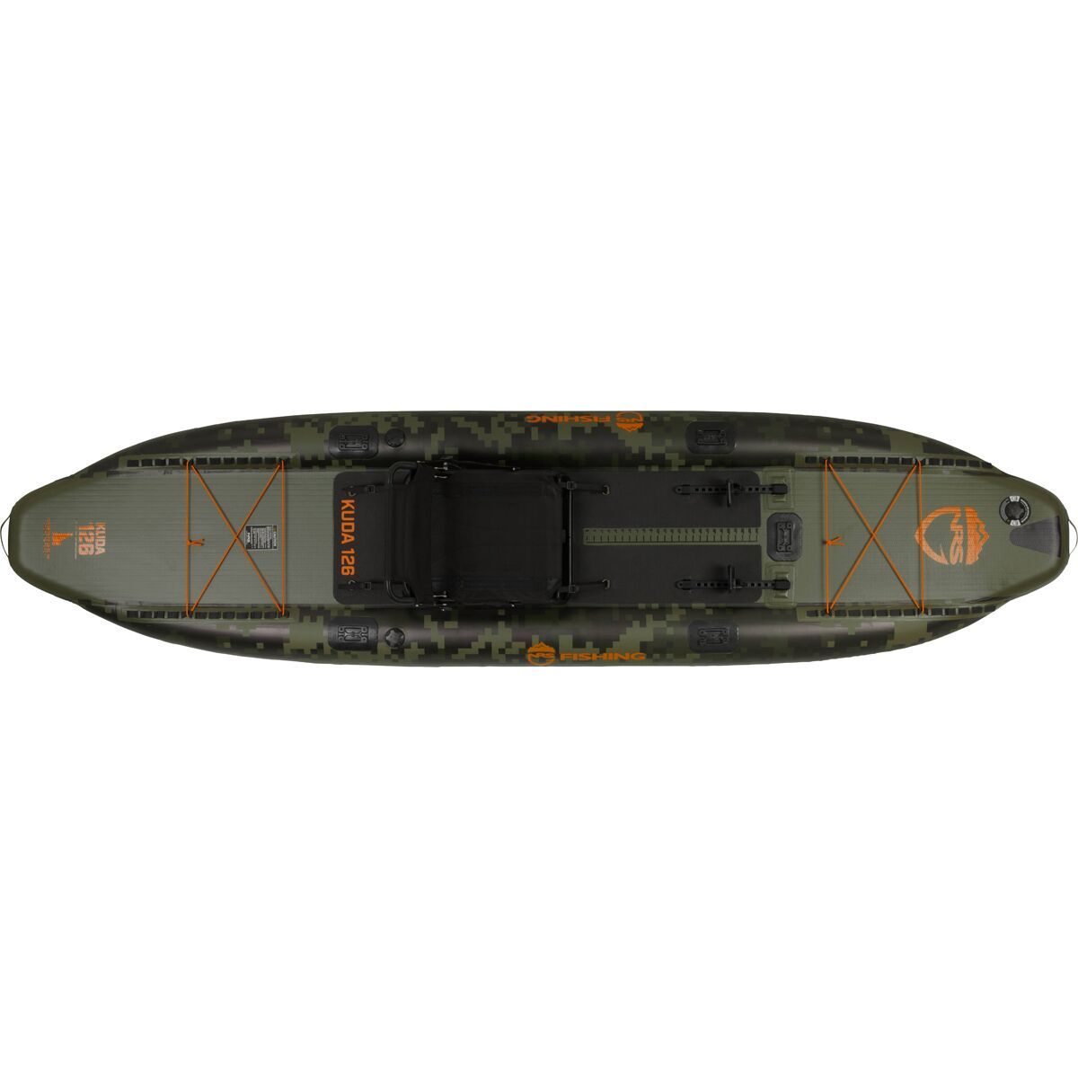 NRS Kuda Inflatable Sit-On-Top Kayak - Paddle