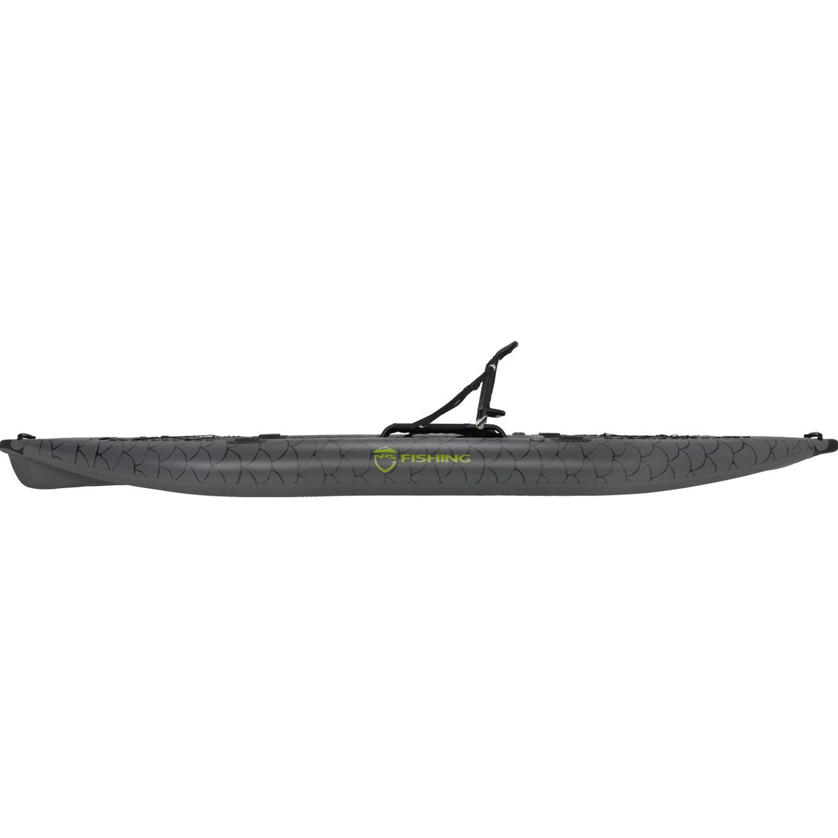 NRS Pike Inflatable Fishing Kayak - Paddle