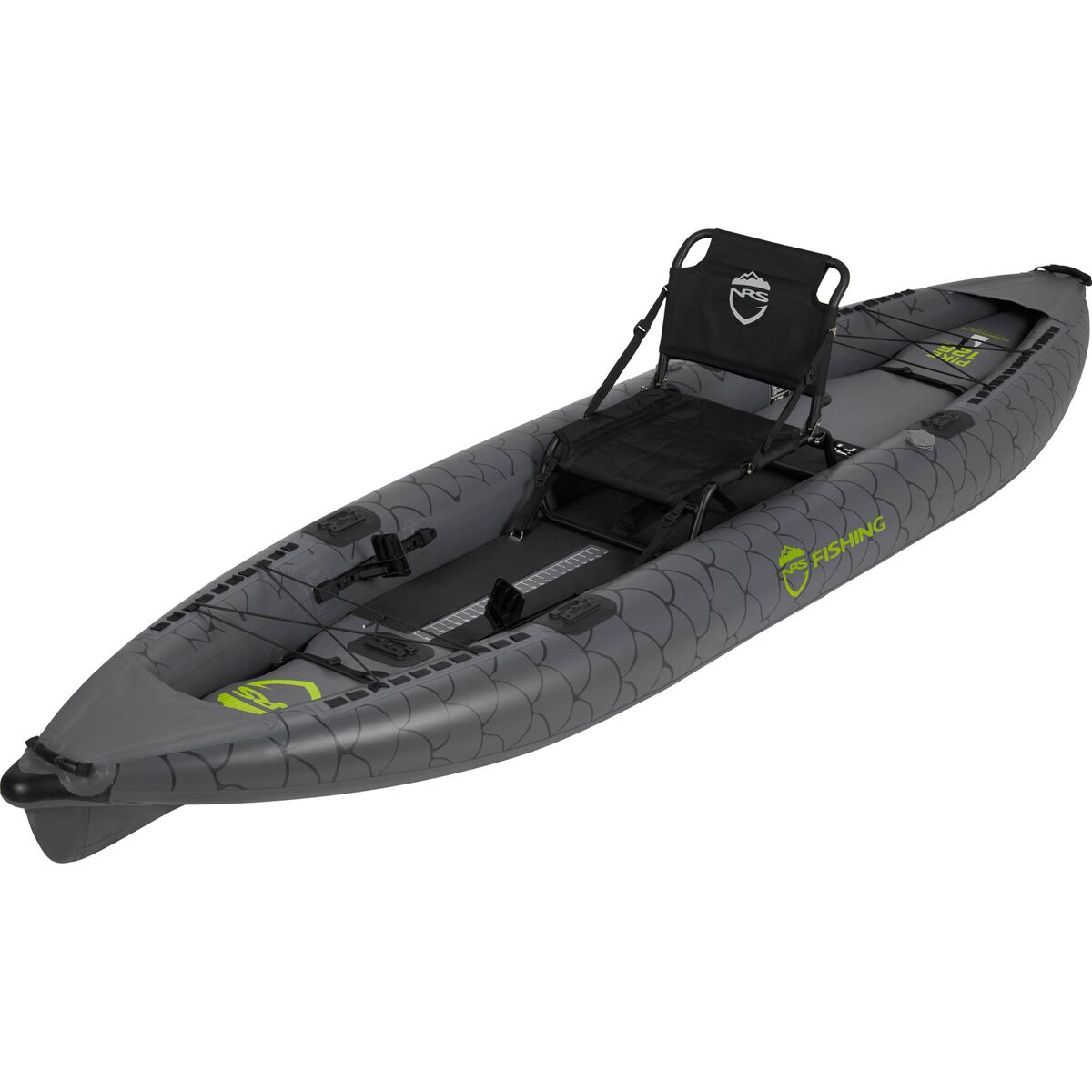 NRS Pike Inflatable Fishing Kayak - Paddle