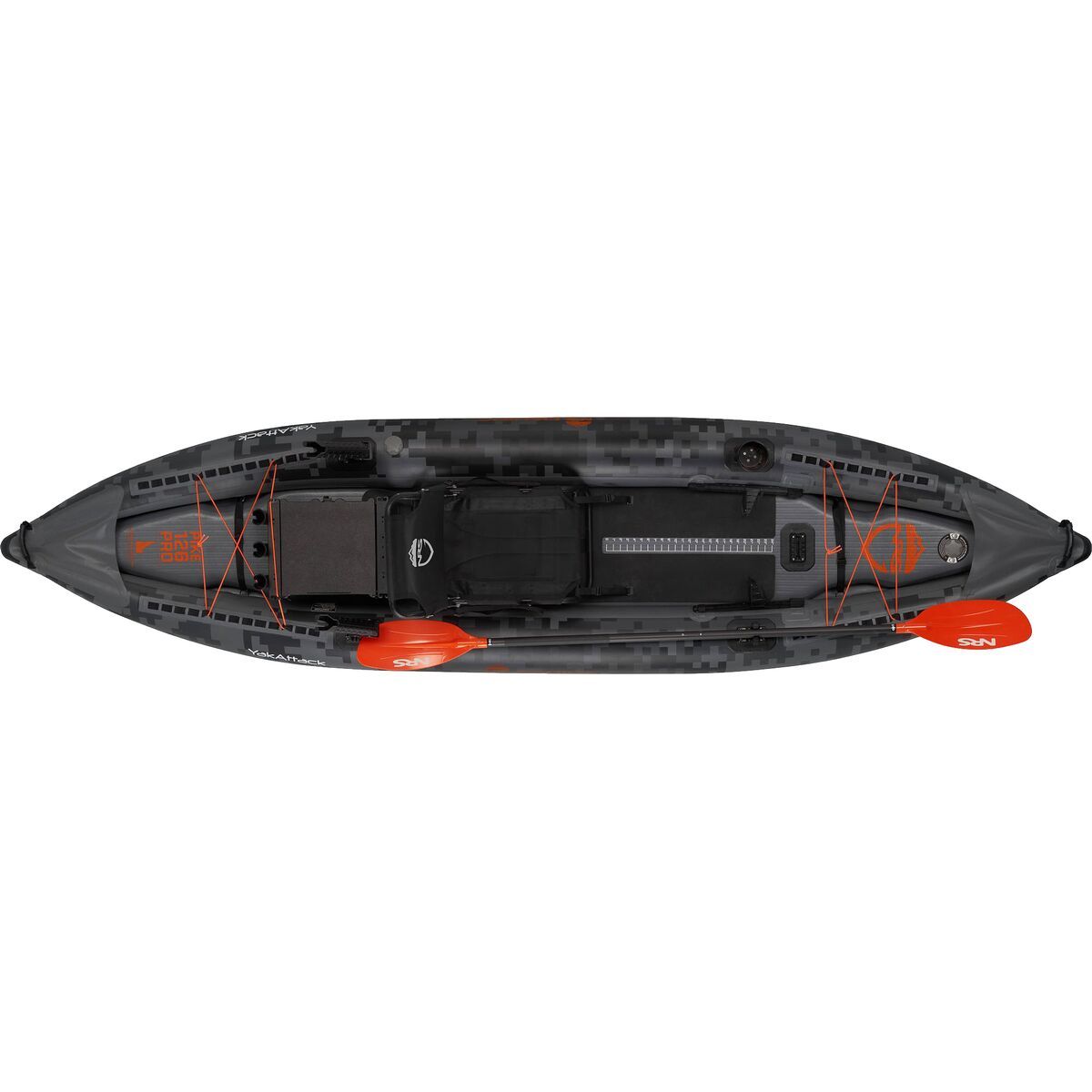 NRS Pike Pro Inflatable Fishing Kayak - Paddle