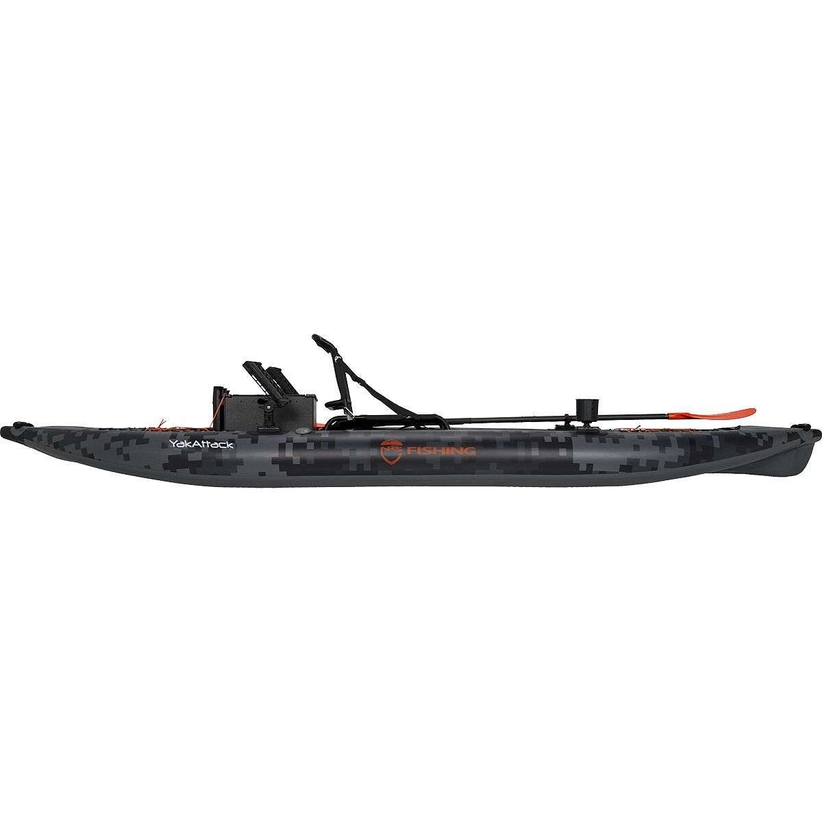 NRS Pike Pro Inflatable Fishing Kayak - Paddle