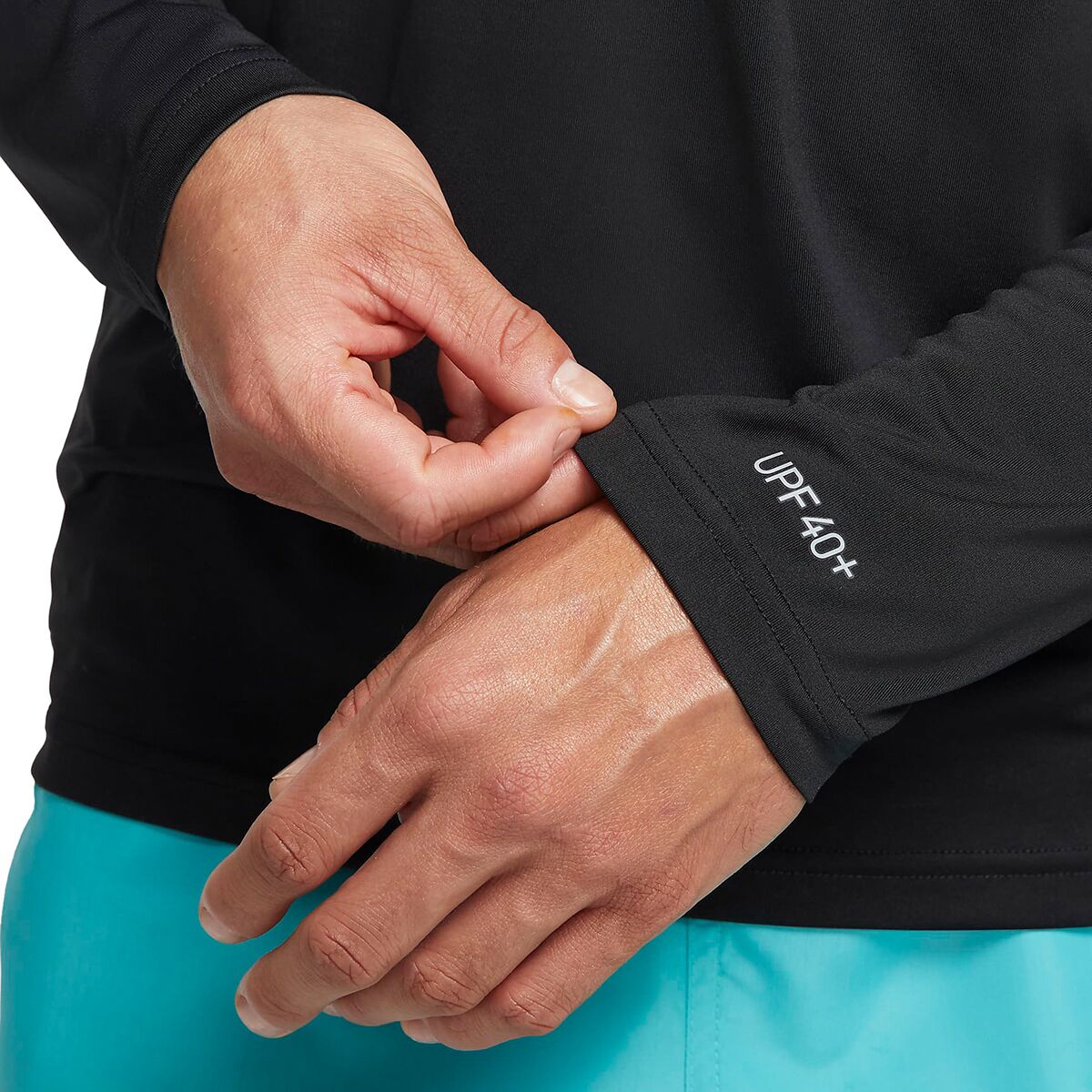 Nike Swim Outline Logo Long-Sleeve Hooded Hydroguard - Men's - Clothing