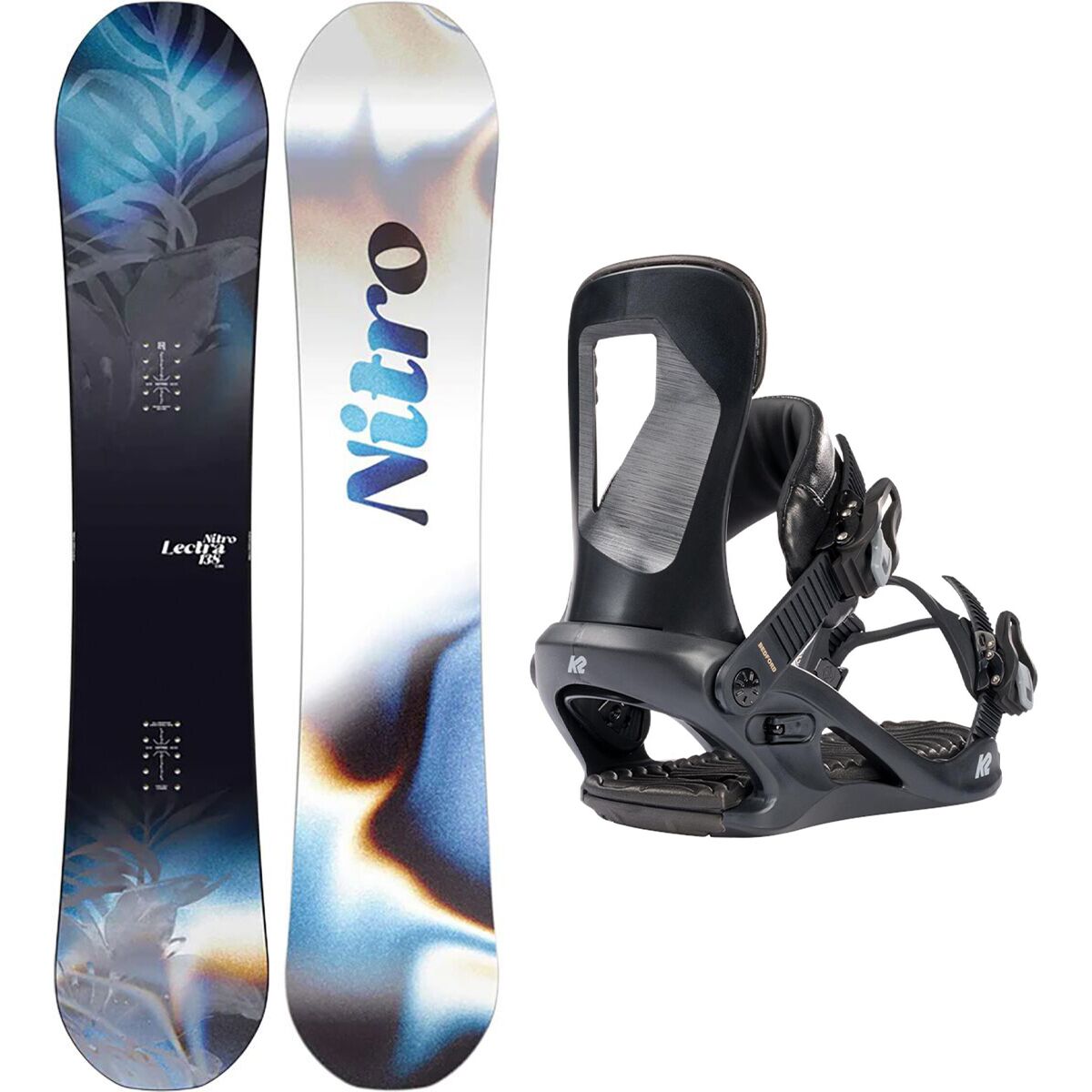 Nitro Lectra Cam-Out Snowboard + K2 Bedford Binding - Women's - Snowboard