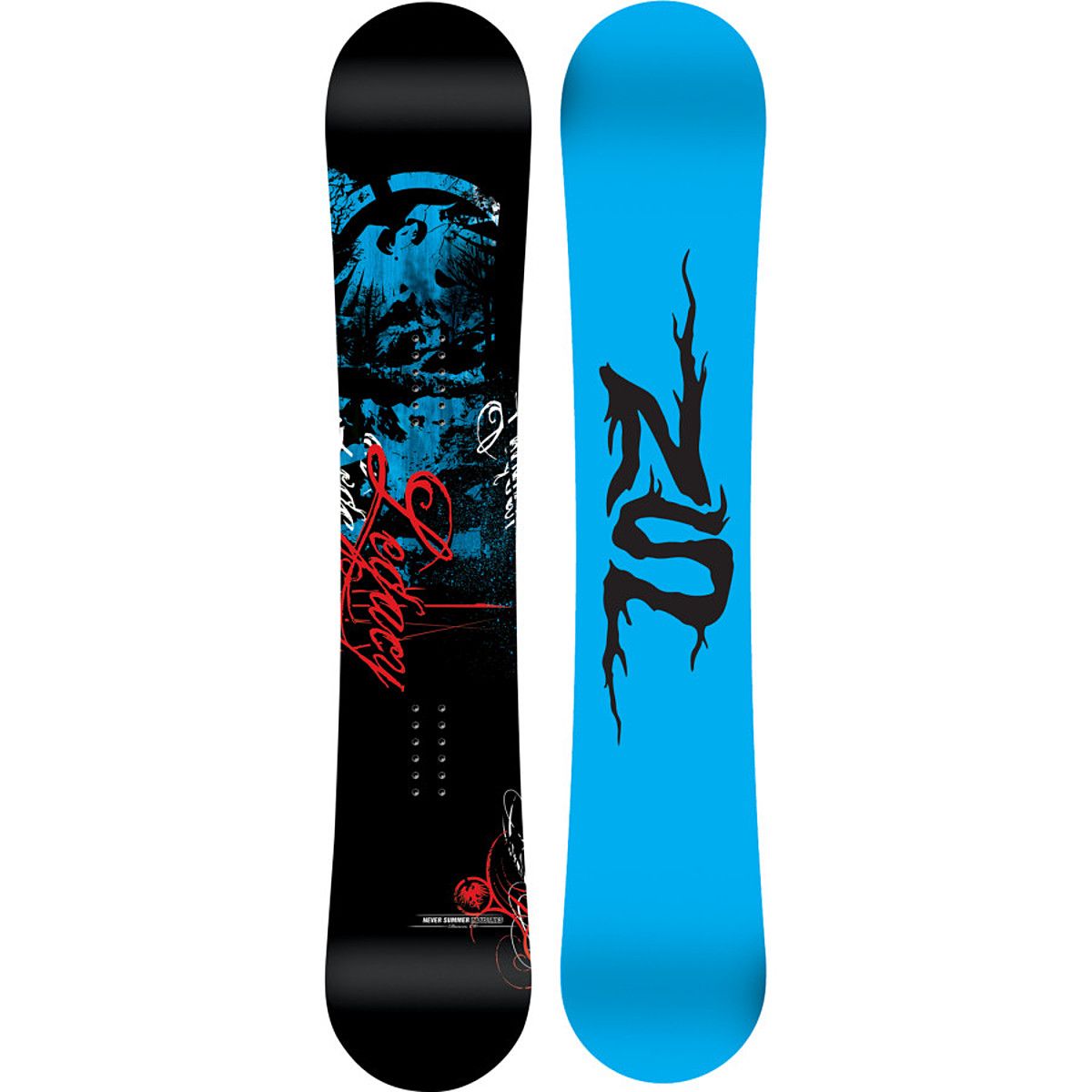 Never Summer Legacy Rocker/Camber Snowboard - Snowboard