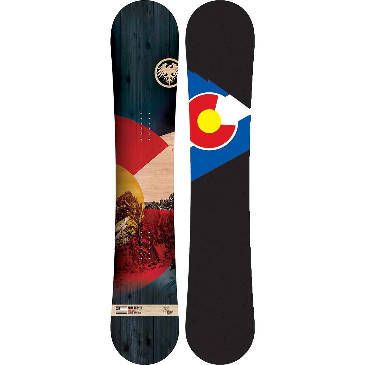 Never Summer Heritage Snowboard - Snowboard
