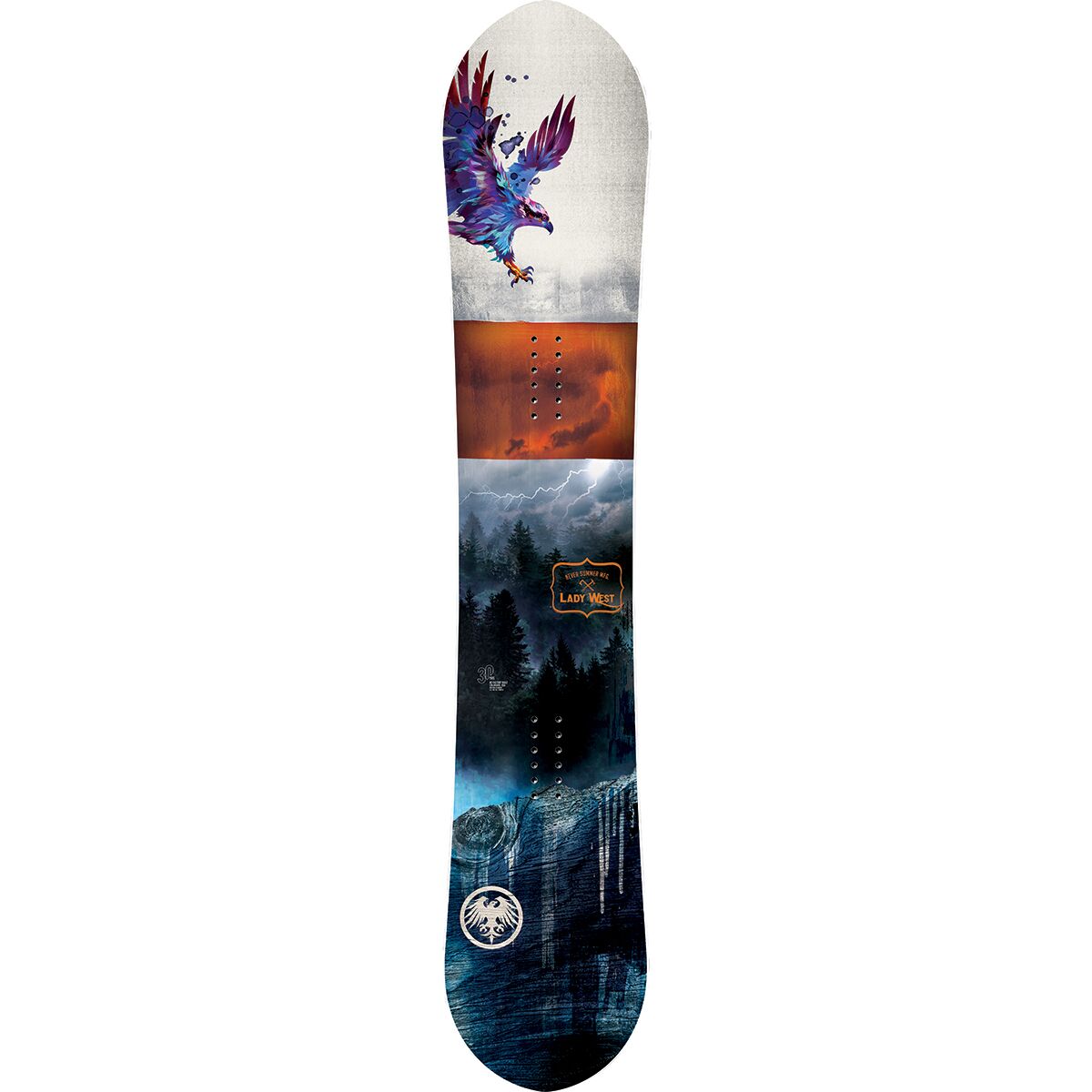 Never Summer Lady West Snowboard - Women's - Snowboard