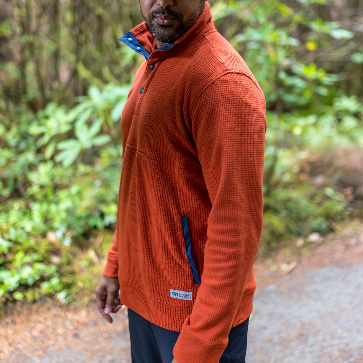 Outdoor Research Trail Mix Snap Pullover Fleece - Men's - Clothing