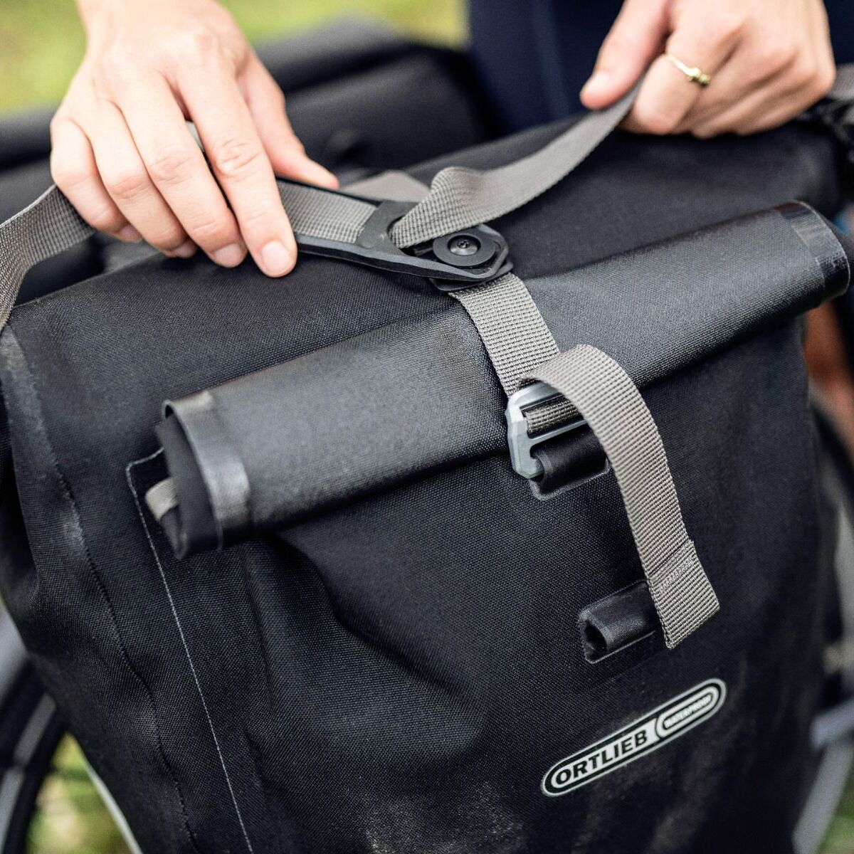 Ortlieb Back-Roller Plus Pannier - Single - Bike