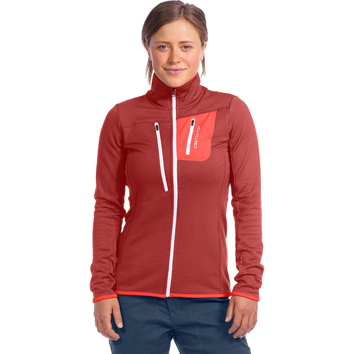 Ortovox Fleece Grid Jacket - Women's - Clothing