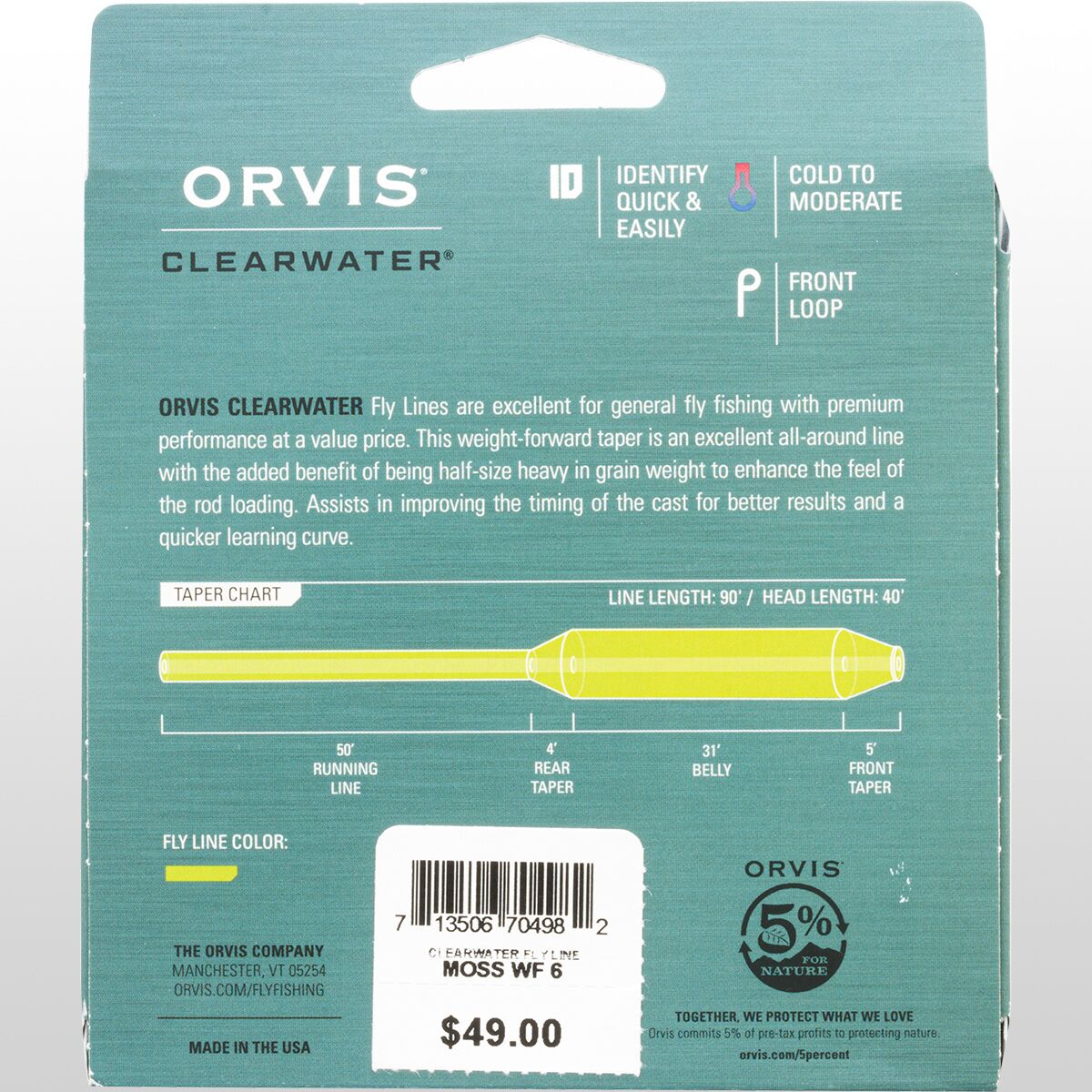 Orvis Clearwater Fly Line - Fishing
