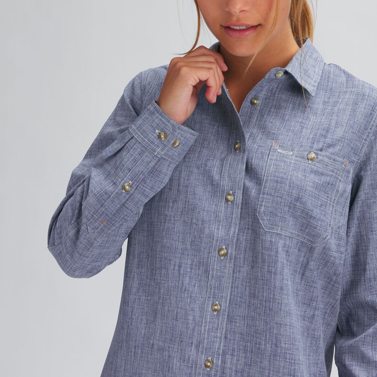 Orvis Tech Chambray Work Shirt - Women's - Clothing
