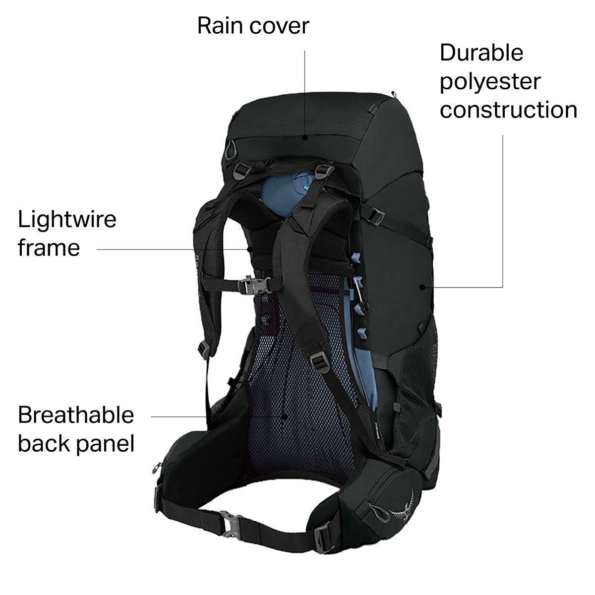 Osprey Packs Rook 50L Backpack - Hike & Camp
