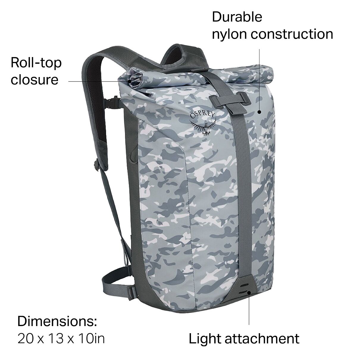 Osprey Packs Transporter Roll Top 25L Backpack