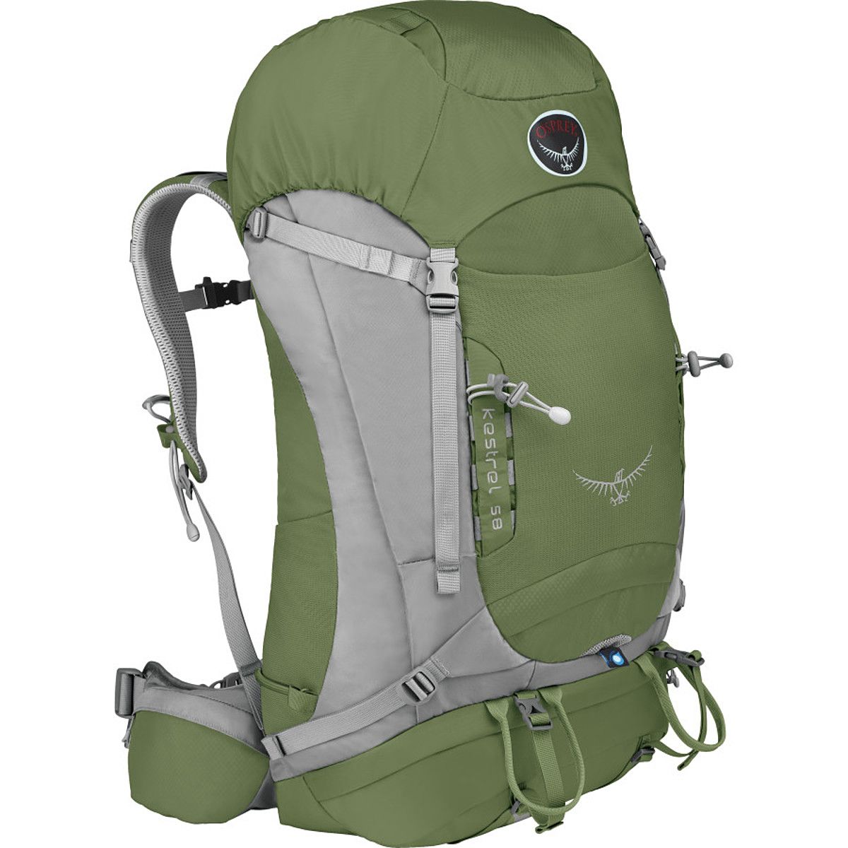Osprey Packs Kestrel 58 Backpack - 3400-3600cu in - Hike & Camp