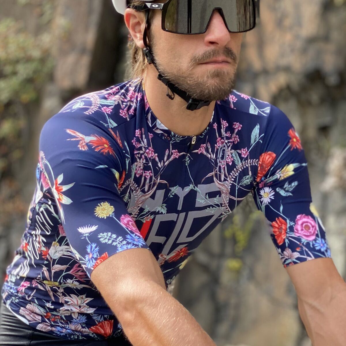 Ostroy Floral Jersey - Men's - Bike