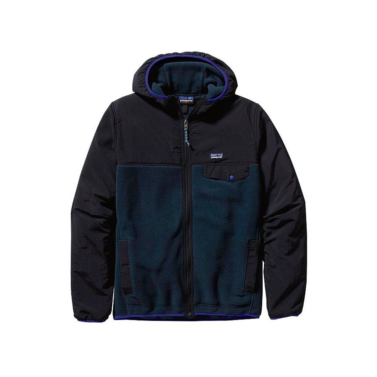 Patagonia Shelled Synchilla Snap-T Fleece Hoodie - Men's - Clothing