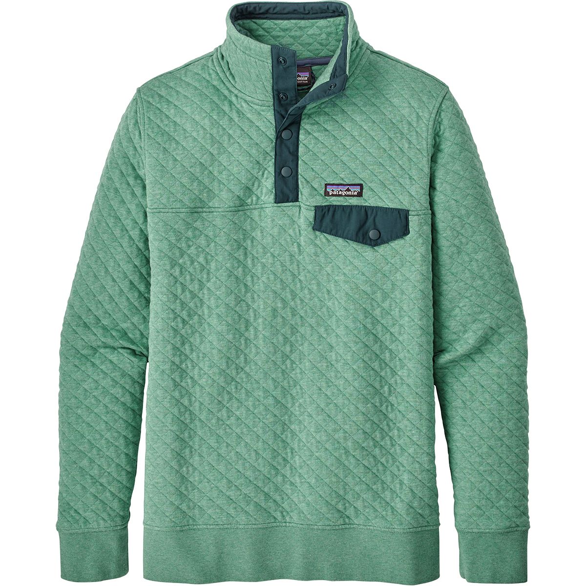 Patagonia Organic Cotton Quilt Snap-T Pullover Sweatshirt - Women's ...