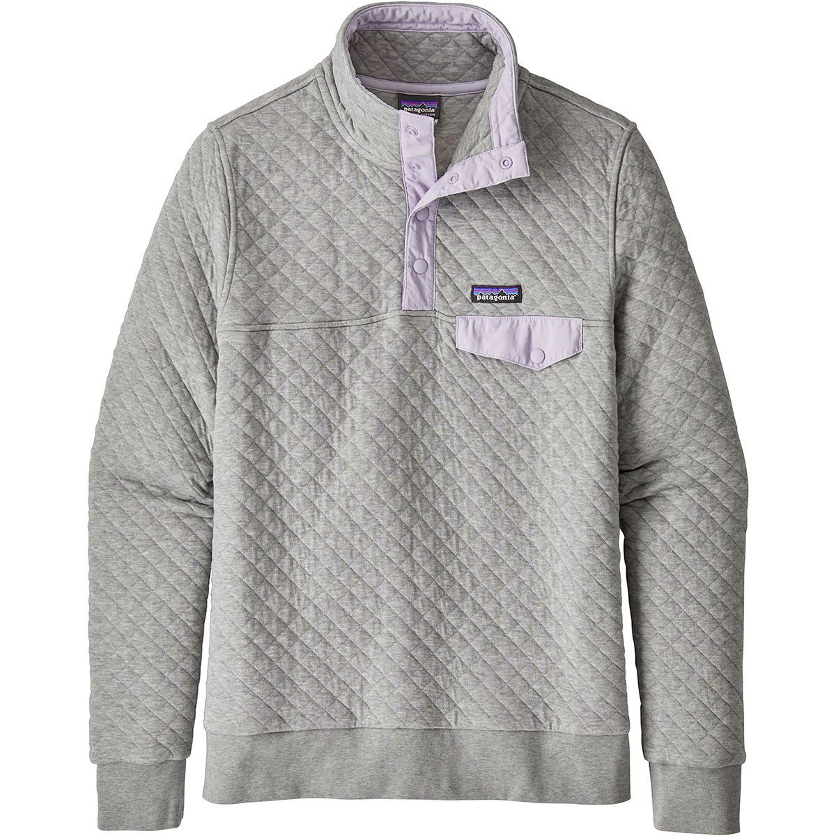 Patagonia Organic Cotton Quilt Snap-T Pullover Sweatshirt - Women's ...