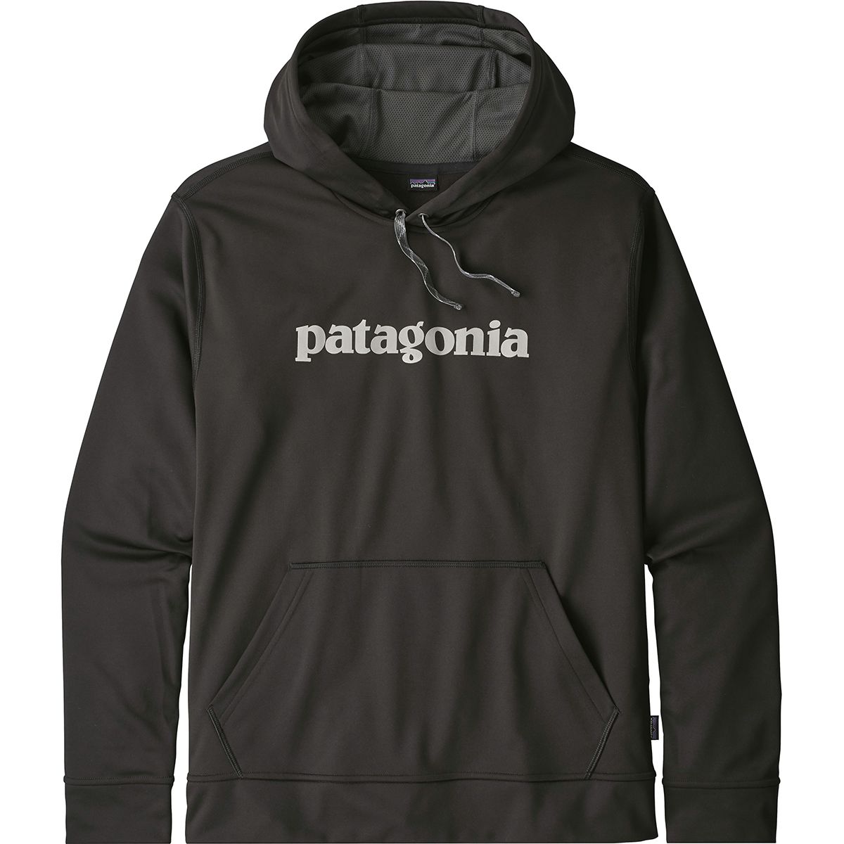 Patagonia Text Logo Polycycle Hoodie - Men's - Clothing