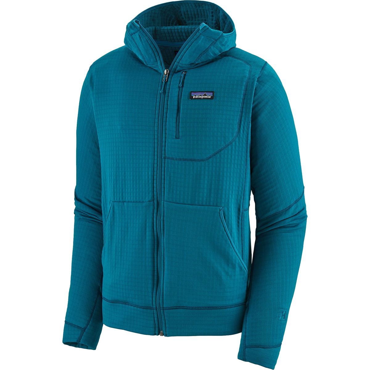 Patagonia R1 Full-Zip Hooded Fleece Jacket - Men's - Clothing