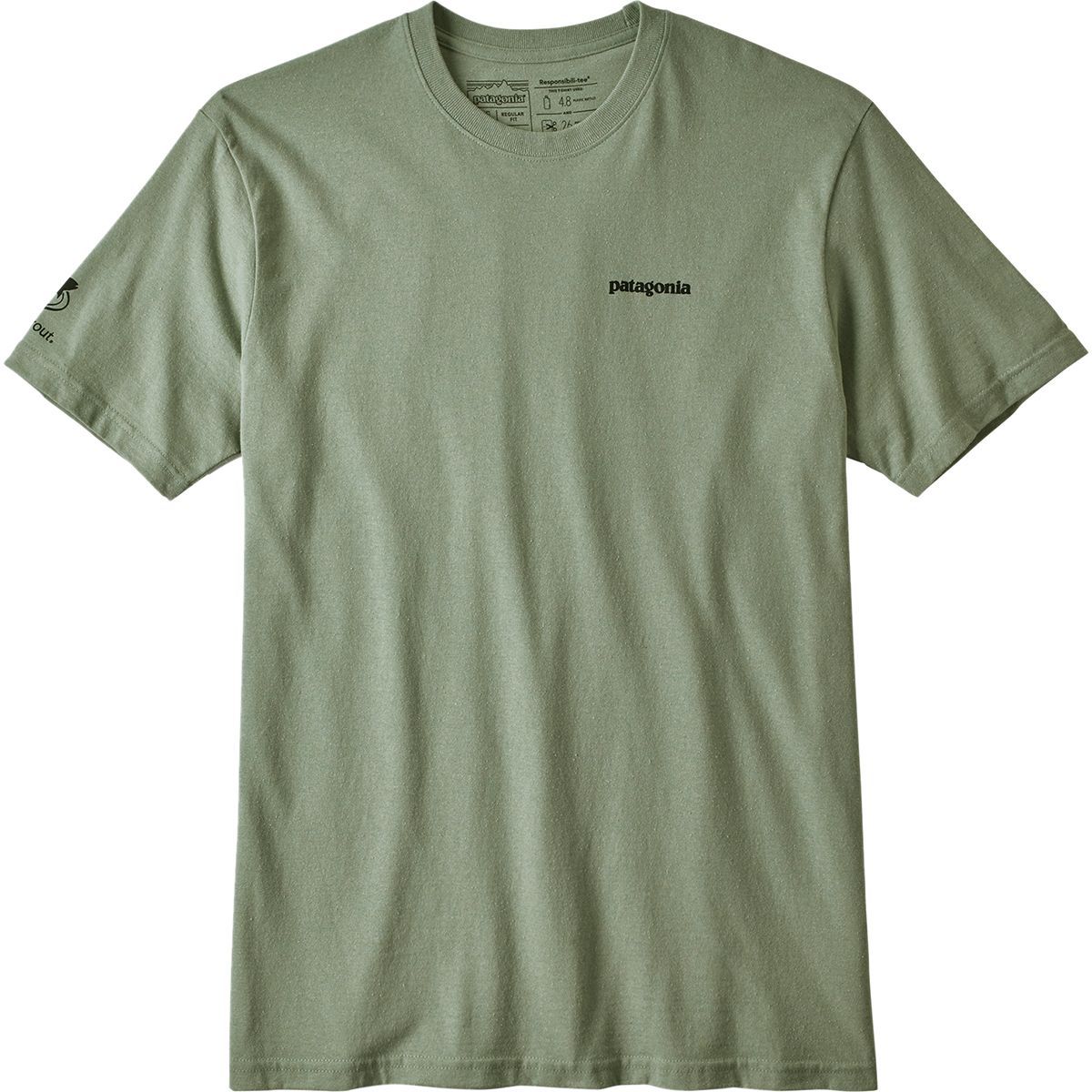 Patagonia Greenback Cutthroat World Trout Responsibili-T-Shirt - Men's ...