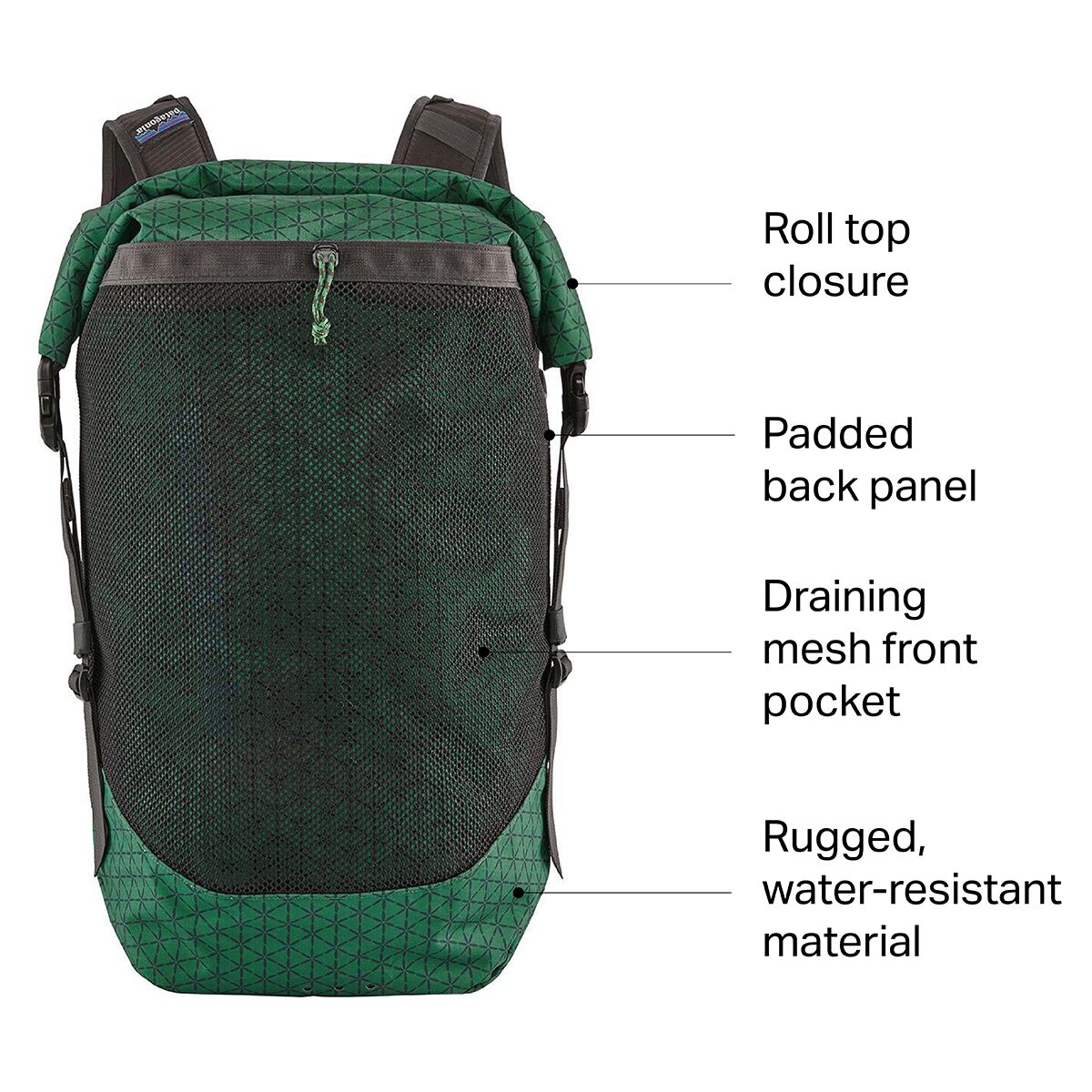 Patagonia Planing Roll Top 35L Backpack - Hike & Camp