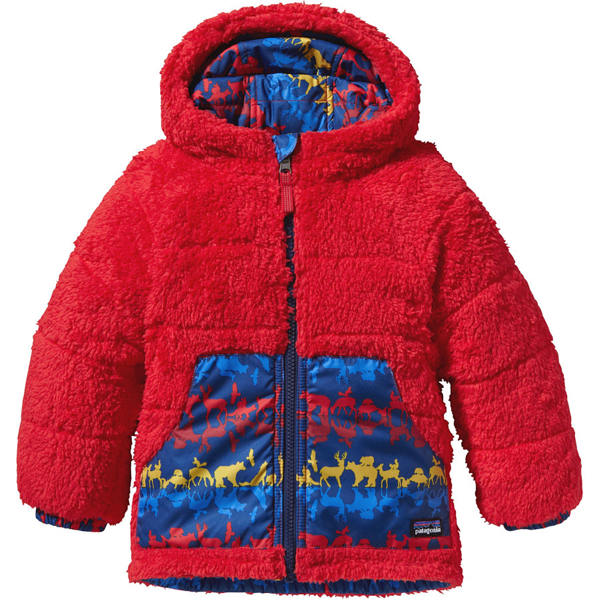 Patagonia Baby Reversible Tribbles Jacket Infant - Boys' - Kids