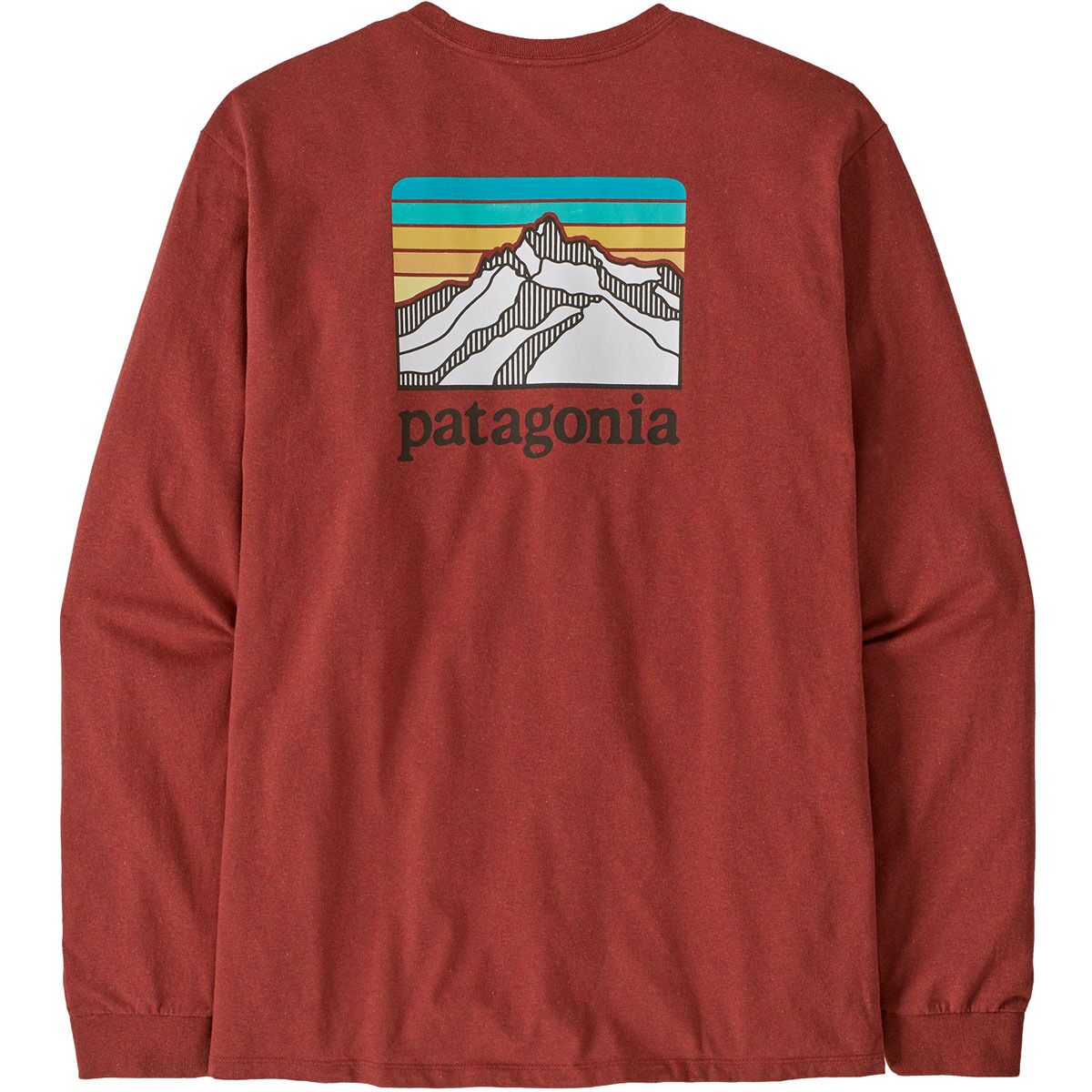 Patagonia Line Logo Ridge Long-Sleeve Responsibili-T-Shirt - Men's ...