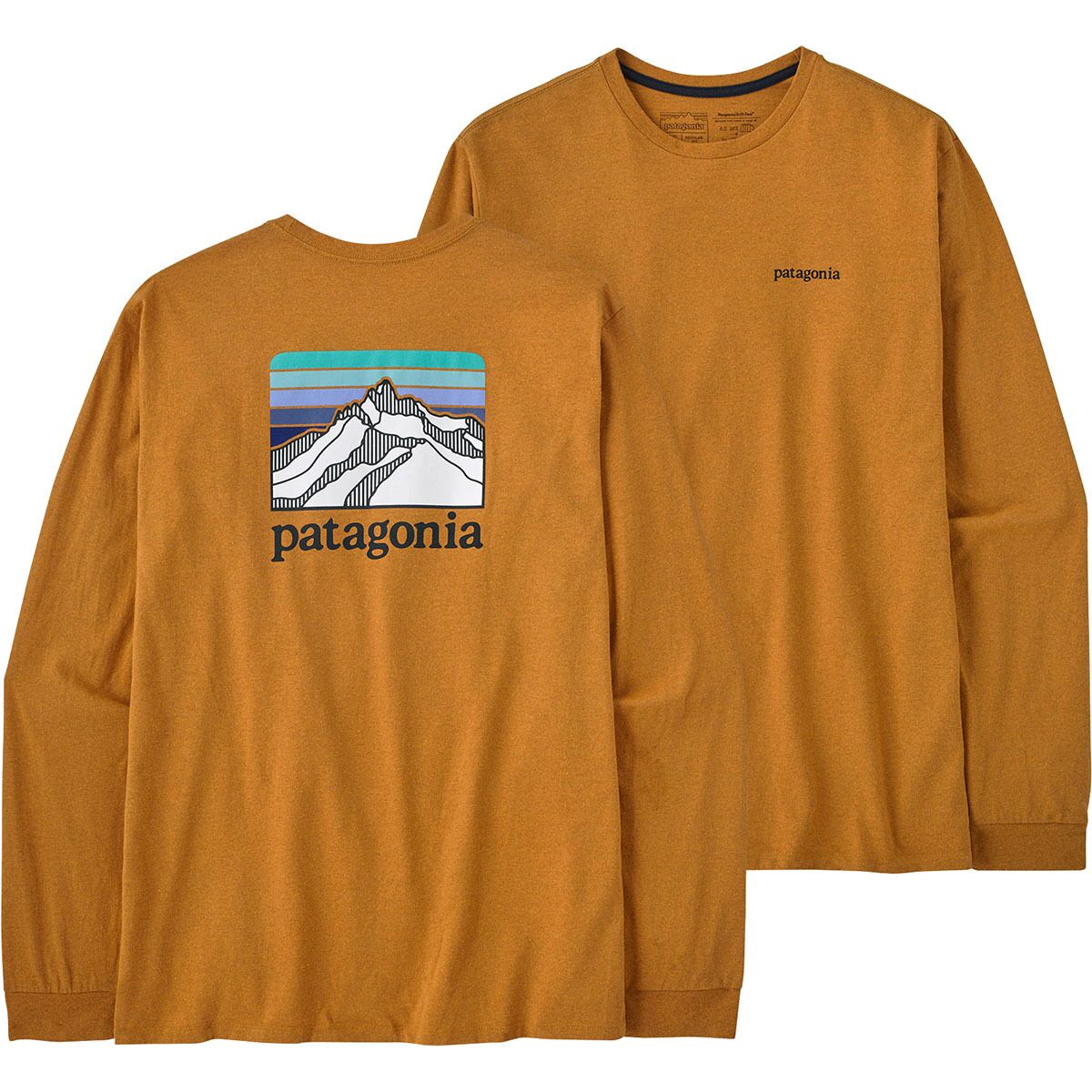 Patagonia Line Logo Ridge Long-Sleeve Responsibili-T-Shirt - Men's ...