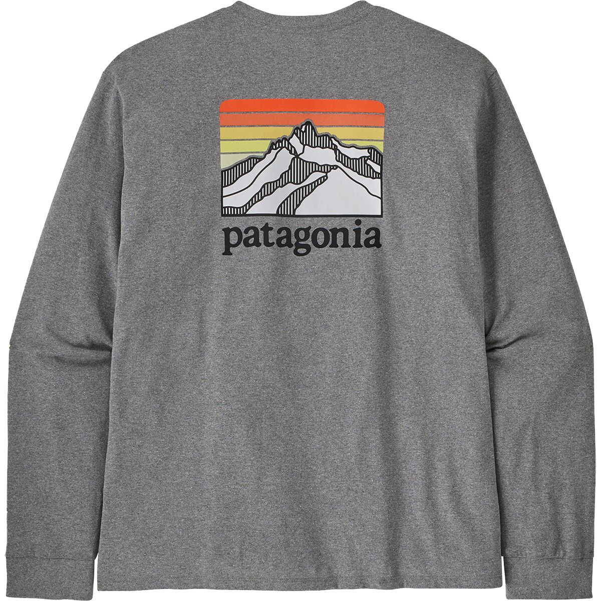 Patagonia Line Logo Ridge Long-Sleeve Responsibili-T-Shirt - Men's ...