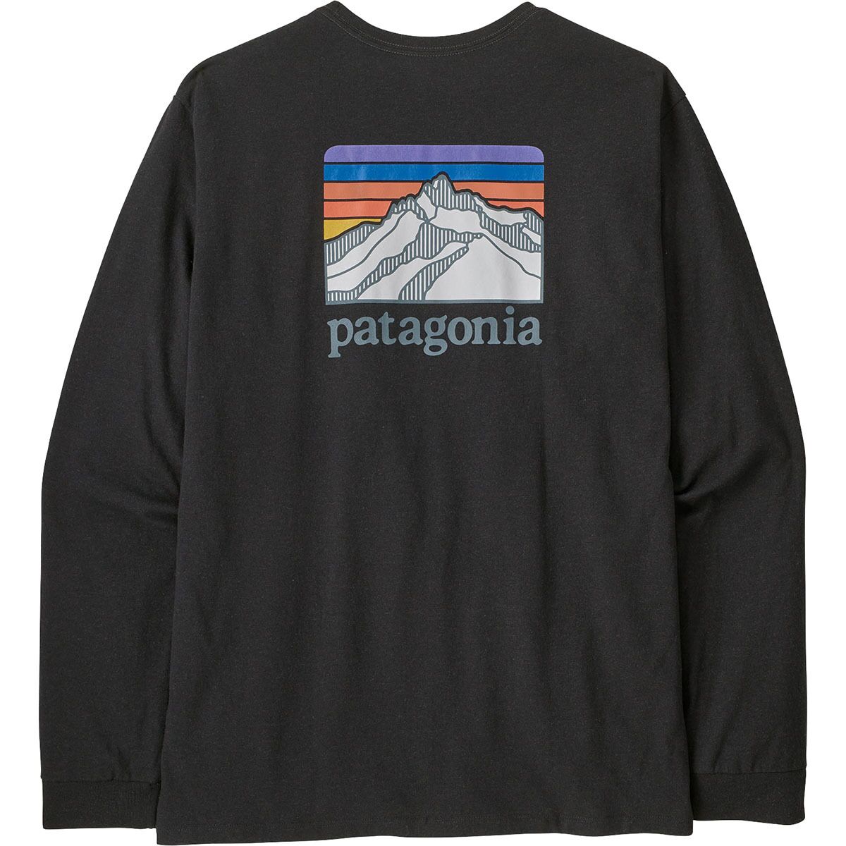 Patagonia Line Logo Ridge Long-Sleeve Responsibili-T-Shirt - Men's ...