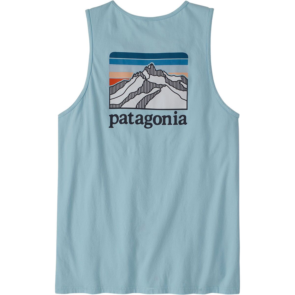 Patagonia Line Logo Ridge Organic Tank Top - Men's - Clothing