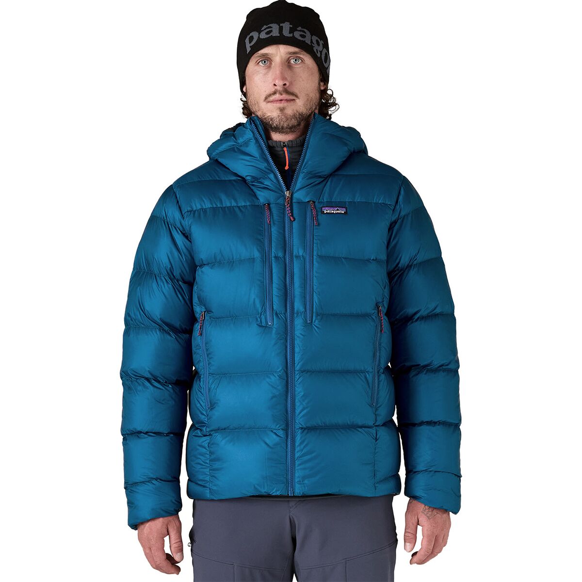 Patagonia Fitz Roy Down Hooded Jacket - Men's - Clothing